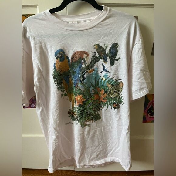 Katie Did | Tops | Vintagekatie Did Rainforest Animals Tshirt | Poshmark